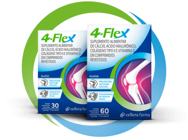 4-Flex ® - Suplemento para articulações saudáveis